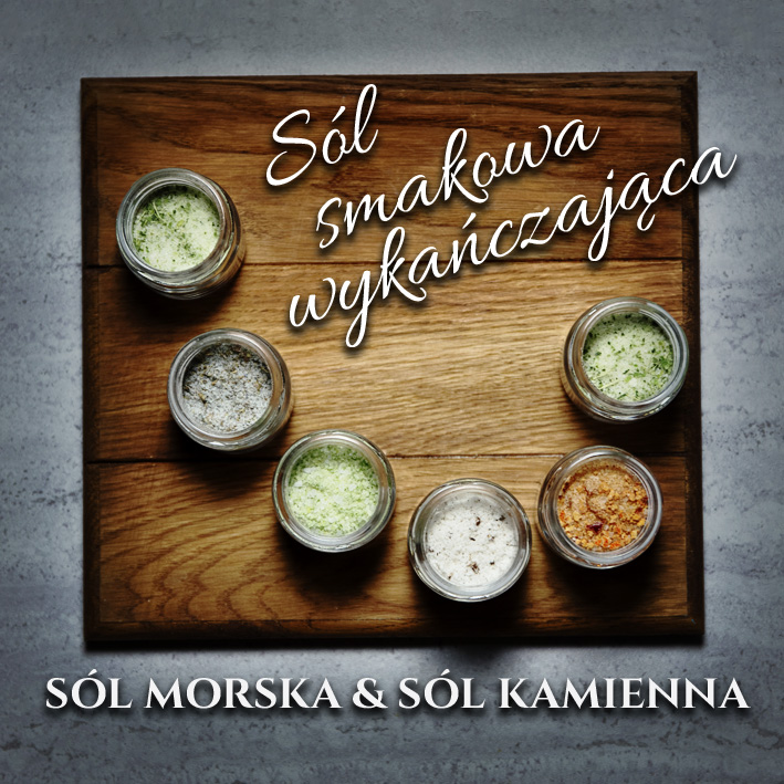 O soli. Sól morska i kamienna, przepisy na sól smakową – wykańczającą ...